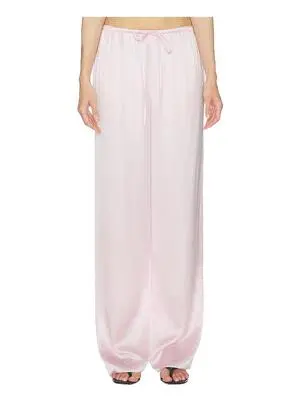 SRG Ellie Silk Pant - Blush