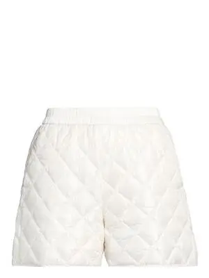 Peserico Quilted Nylon Shorts - Ivory