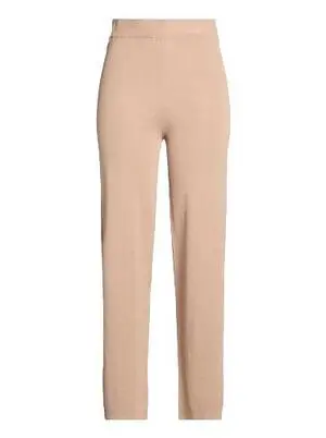 Peserico Straight-leg Knit Pants - Camel