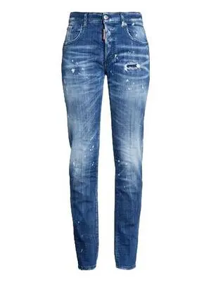 Dsquared2 Cotton Elastane Jeans - Blue