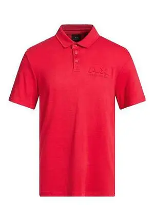 Armani Exchange Polo Shirt Size Cotton - Red