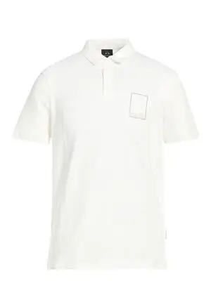 Armani Exchange Polo Shirt Size Cotton - Off White