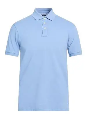 HACKETT Polo Shirt Size Cotton - Blue