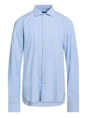 John Varvatos Shirt Size Cotton, Polyamide, Elastane - Blue