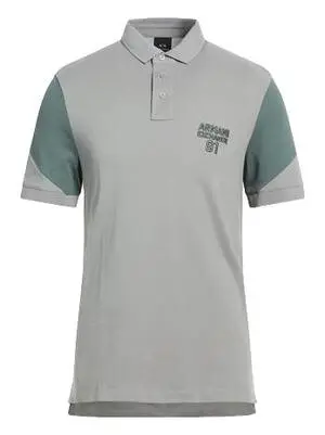 Armani Exchange Polo Shirt Size Cotton - Grey