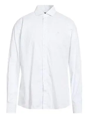 HACKETT Man Shirt Green Size Xl Cotton Azure