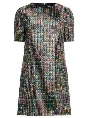 Versace Mini Flared Dress - Black