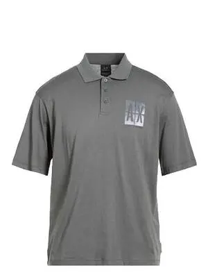 Armani Exchange Polo Shirt Size Cotton - Grey