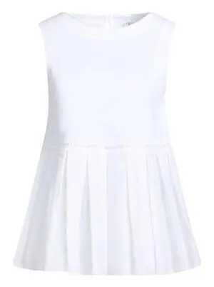 Peserico Peplum Top - White