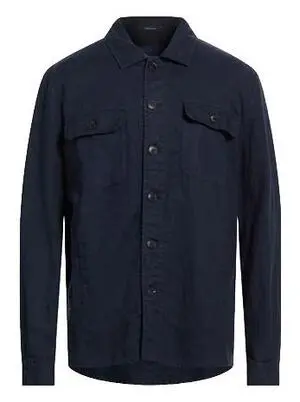 DRUMOHR Jacket Size Linen - Blue