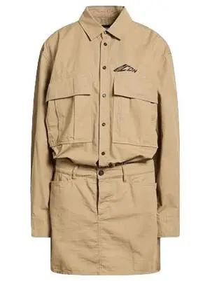 Dsquared2 Icon Mini Shirt Dress - Beige