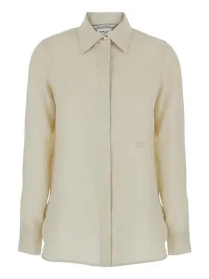 Max Mara Linen Shirt - Beige