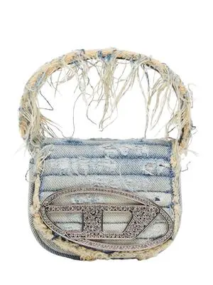 DIESEL® 1dr Xs Denim Crossbody Bag - Blue