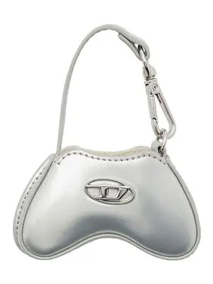 DIESEL® Play Charm Keychain - Silver