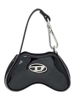 DIESEL® Shiny Bag Keychain - Black