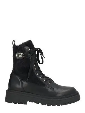 Liu Jo Ankle Combat Boots - Black