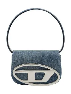 DIESEL® 1dr Denim Shoulder Bag - Blue