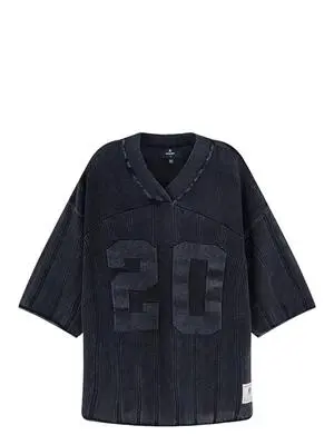 REPRESENT Cotton Sweater With Logo Patch - Grey
