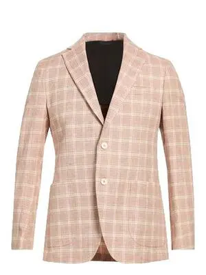 TOMBOLINI Blazer Size Linen, Cotton - Blush