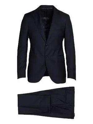 TOMBOLINI Suit Size Virgin Wool - Blue