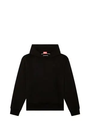 DIESEL® Cotton Long Sleeve Sweatshirt - Black
