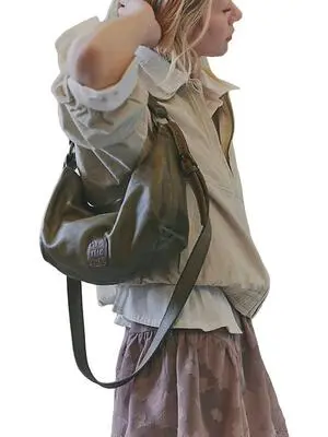 Free People We The Free Addison Shoulder Bag - Olive