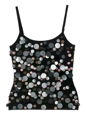 Cynthia Rowley Paola Top - Black