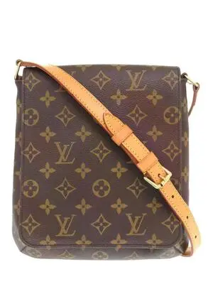 LOUIS VUITTON 2001 Monogram Musette Salsa Pm - Brown