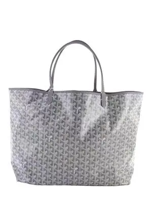 Goyard Saint Louis Coated Canvas Gm Tote Bag - Grey