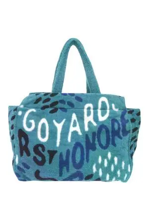 Goyard 2025 Terry Eponge Tote Bag - Blue