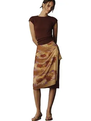 Anna Sui Sarong Skirt - Sunset Multi