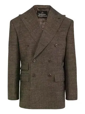 VIVIENNE WESTWOOD Double-breasted Blazer - Brown