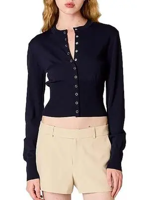 Victoria's Secret Ribbed Knit Cardigan - Blue