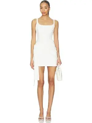 Blumarine Boucle Dress - White