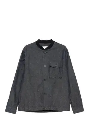 ORIGINAL VINTAGE Buttoned Pocket Jacket - Blue