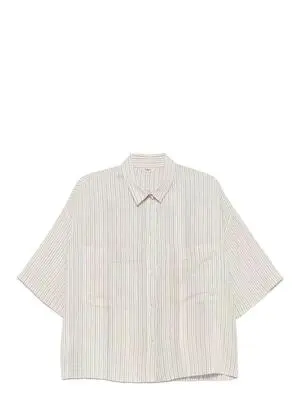 Barena Venezia Striped Pocket Shirt - Neutrals
