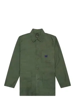 Needles Embroidered Overshirt - Green