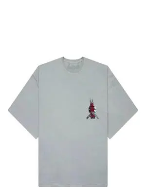 D-R-G-N Round Neck T-shirt - Grey