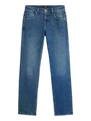 7 For All Mankind Medium-wash Jeans - Blue