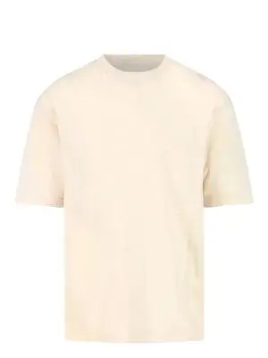 WHITE SAND Crew-neck T-shirt Neutrals