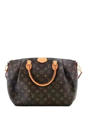 LOUIS VUITTON Turenne Handbag Monogram Canvas Mm Satchel - Brown