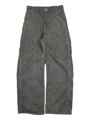 TAIGA TAKAHASHI Dark Textured Trousers - Grey