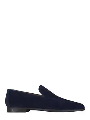 Magnanni Suede Casual Loafers - Blue