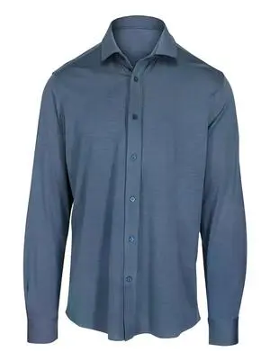 Colombo Long-sleeved Shirt - Blue