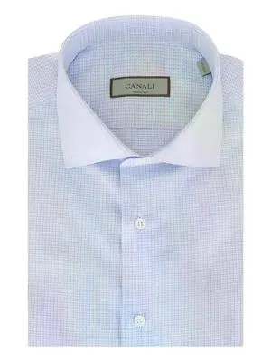 Canali Long-sleeves Shirt - Blue