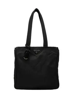 Prada 2000-2013 Tessuto Tote - Black