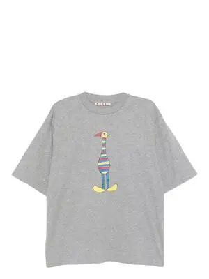 Marni Graphic-print T-shirt - Grey