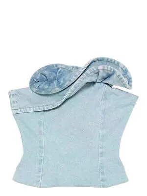 MAGDA BUTRYM Bow Zip Blouse