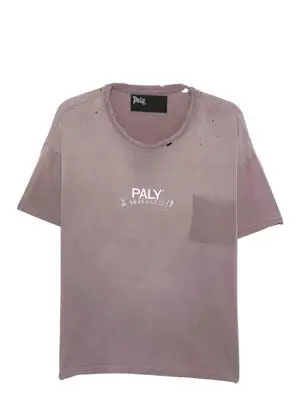 PALY Logo-print T-shirt - Brown