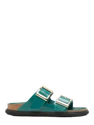 BIRKENSTOCK Arizona Buckle-Strap Sandals Green